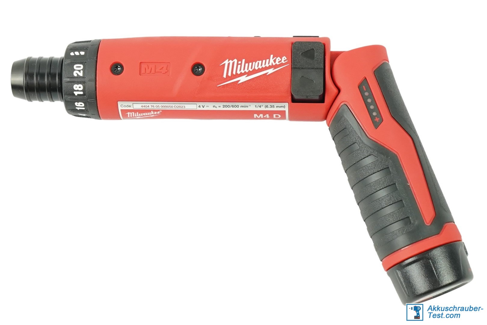Milwaukee M4 D-202B Test 2025